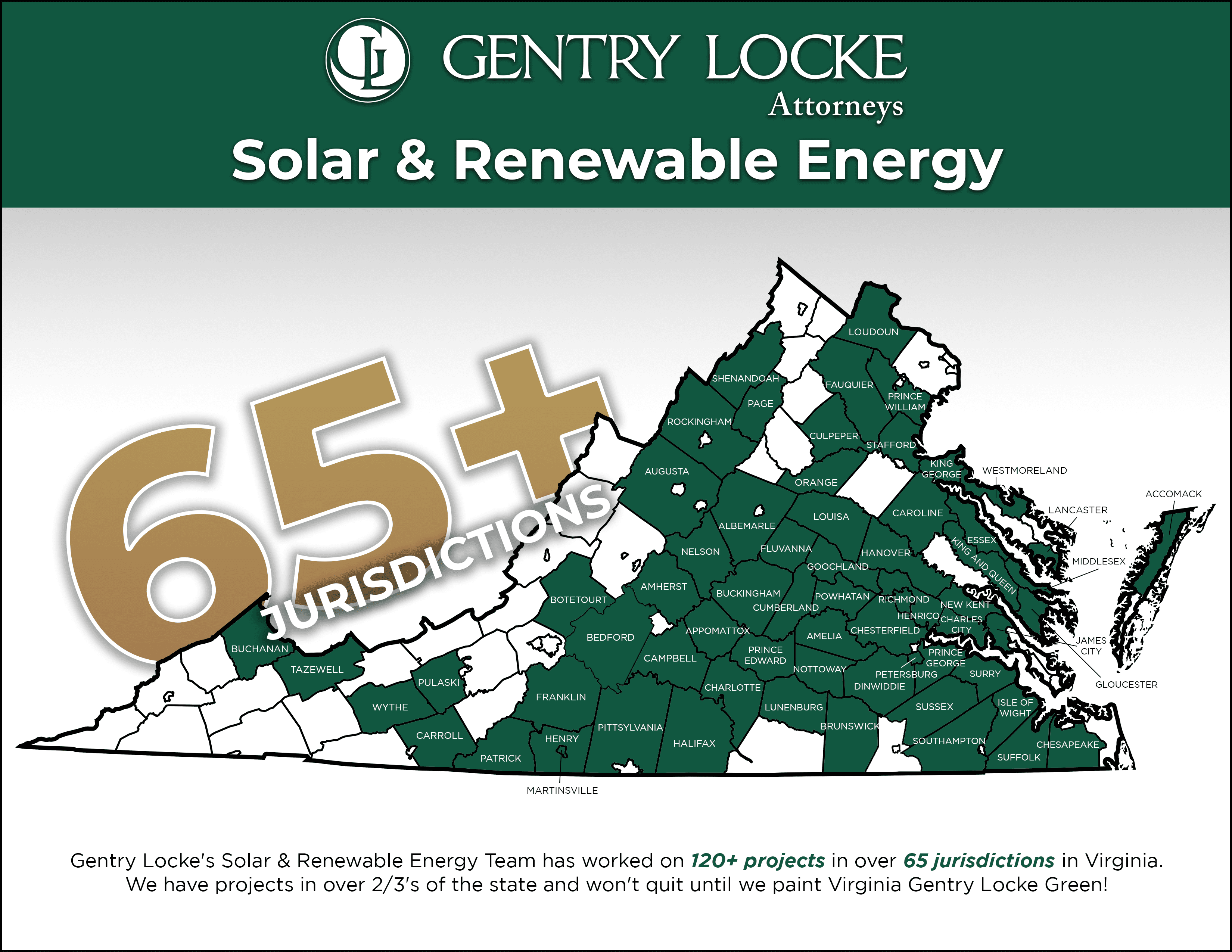 Solar & Renewable Energy - Gentry Locke Attorneys