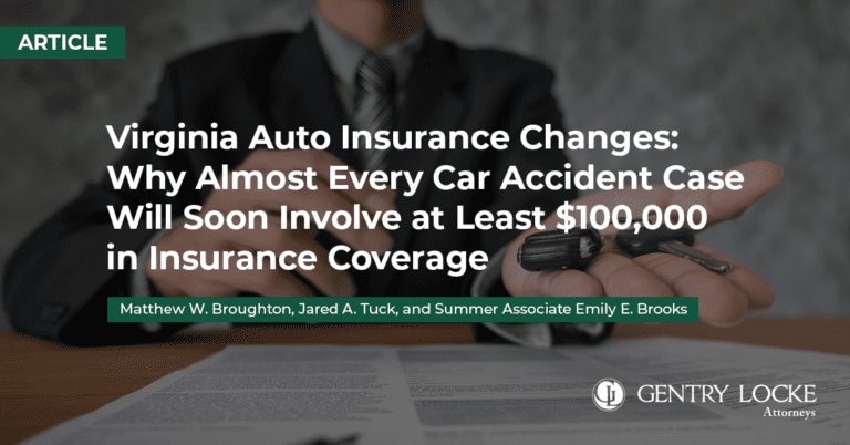 Virginia Auto Insurance Changes: Impact on Car Accident Cases